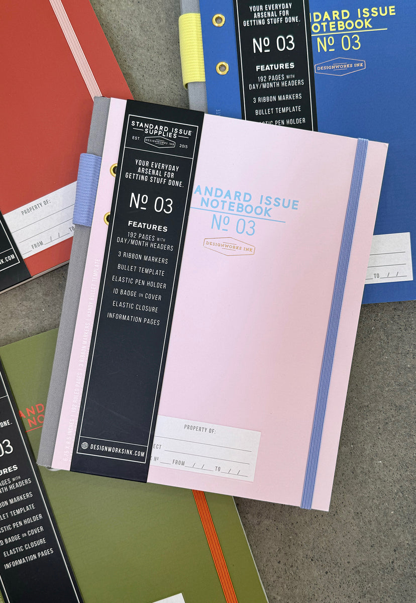 designworks ink - standard issue planner notebook – GOOSE