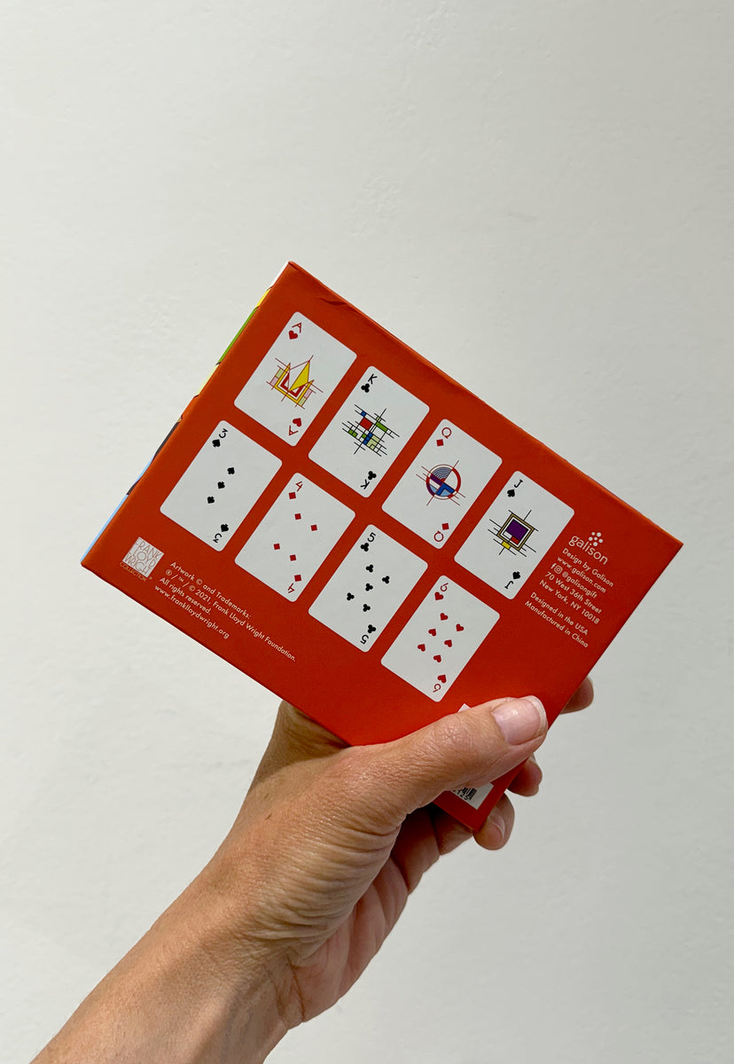 frank lloyd wright playing cards - set of 2 – GOOSE