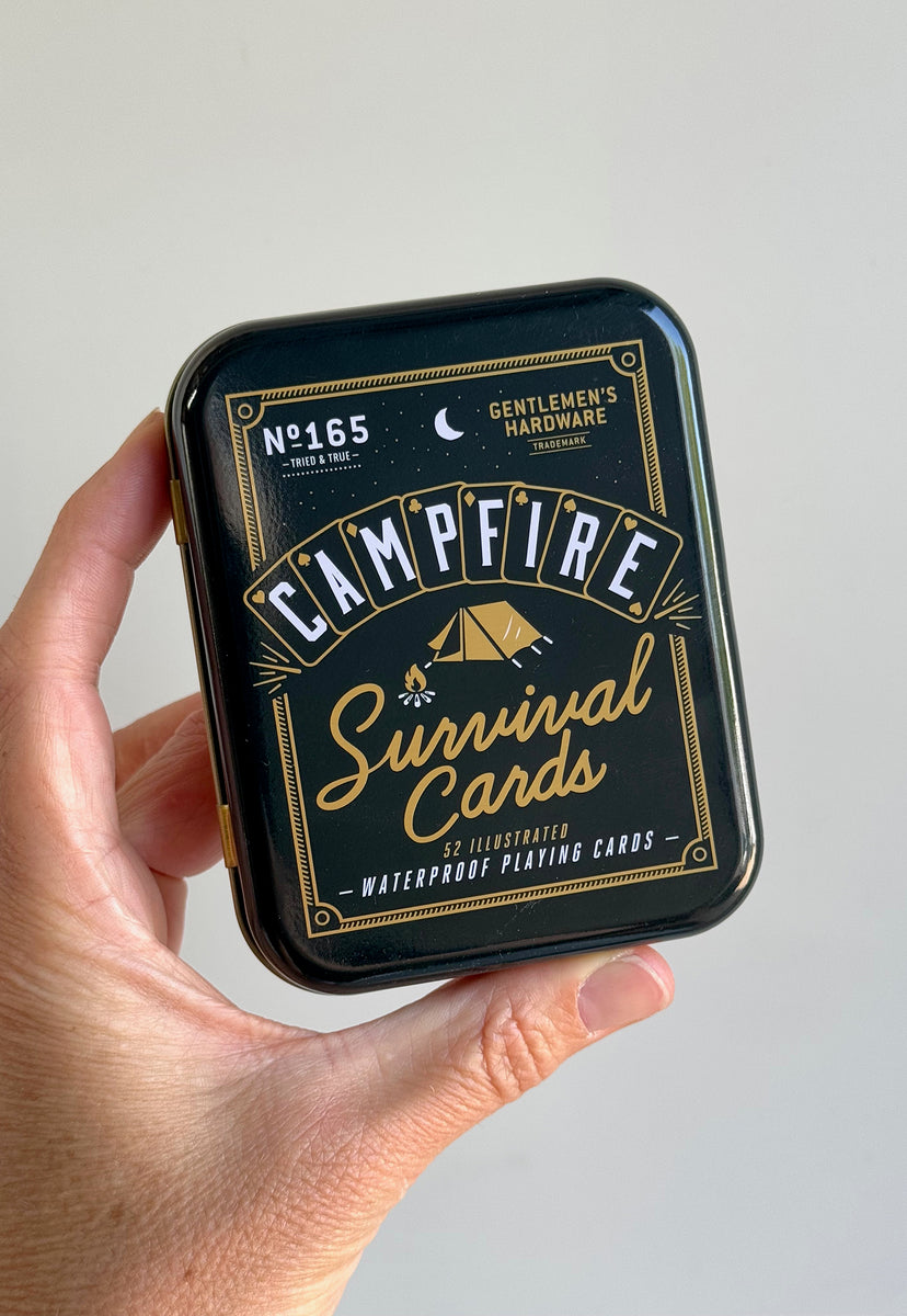 gentlemen's hardware - campfire survival cards – GOOSE