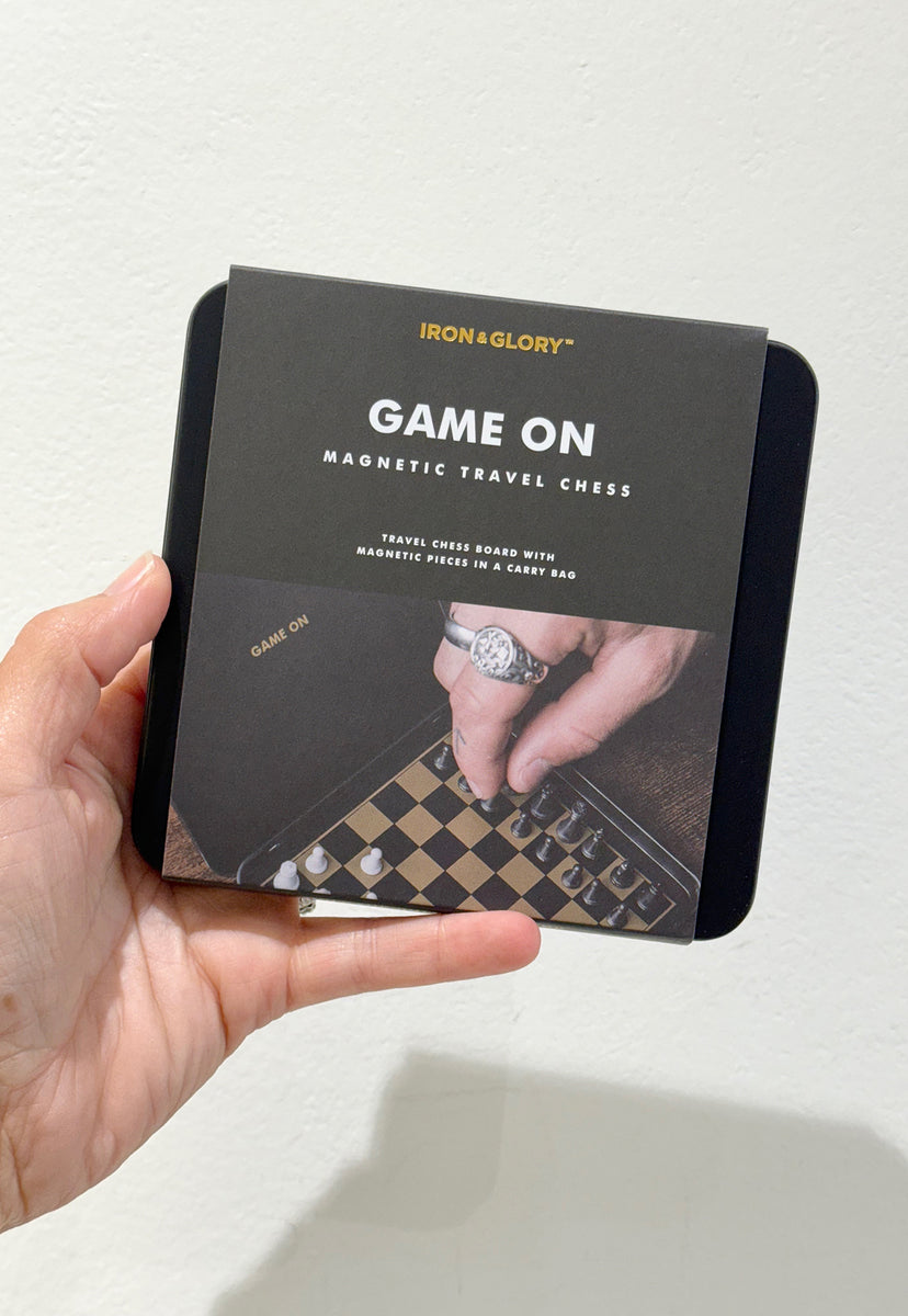 game on magnetic travel chess – GOOSE