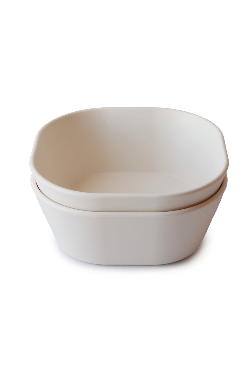 mushie - square dinner bowls - set of 2 – GOOSE